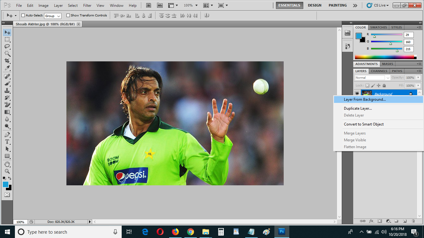 How To Transform JPEG To PNG In Photoshop By Removing The Background ...