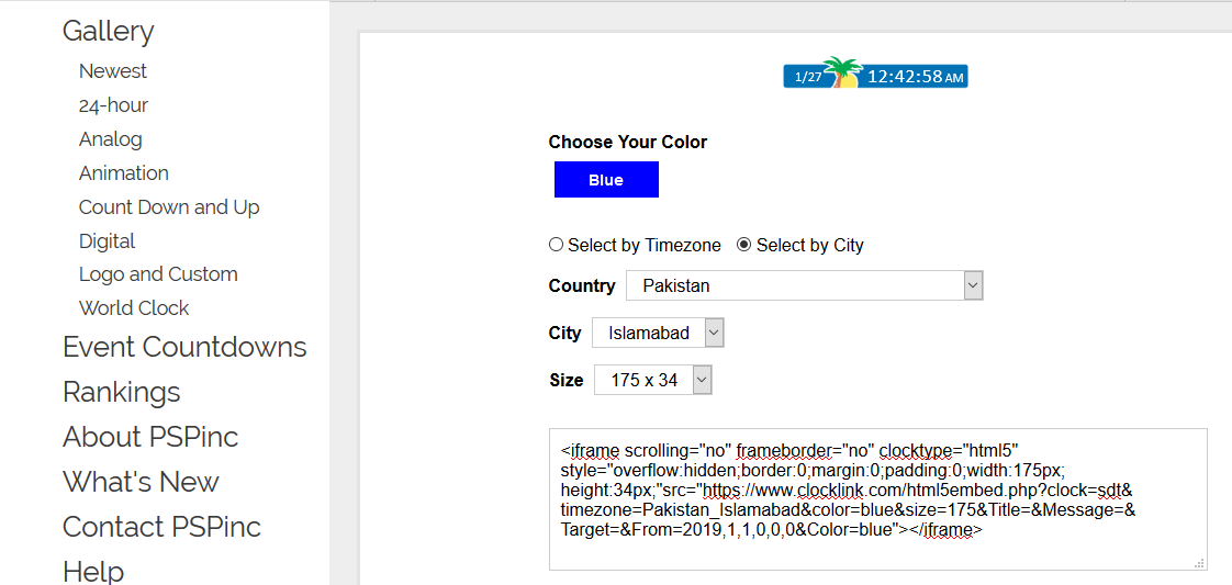 How To Show Clock Widget On Blogger or Website | Blogger Widget - Meer ...