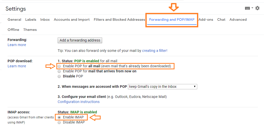 How To Configure Gmail On Outlook 2007 | Enable POP On Gmail - Meer's World