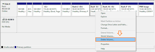 How To Merge/Combine Partitions In Windows 10 - Meer's World