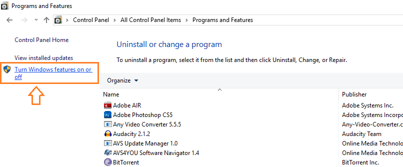 How To Enableinstall Aspnet And Iis On Windows 10 Windows Optional