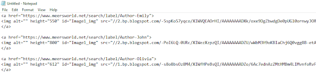 How To Filter Blogger Posts By Authors | List Of Authors Widget - Meer ...
