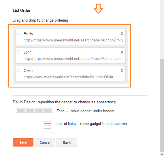 How To Filter Blogger Posts By Authors | List Of Authors Widget - Meer ...