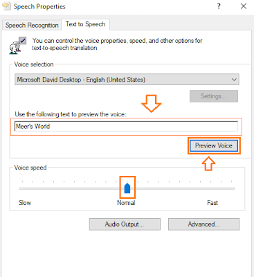 How To Use The Text To Speech Feature On Windows 10 | Pronunciation ...
