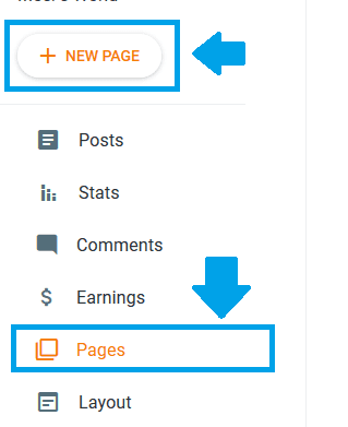 How To Add A Contact Form & Create A Separate Contact Us Page On Blogger - Meer's World
