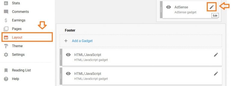 How to Change the Size of Google Adsense Ads on Blogger