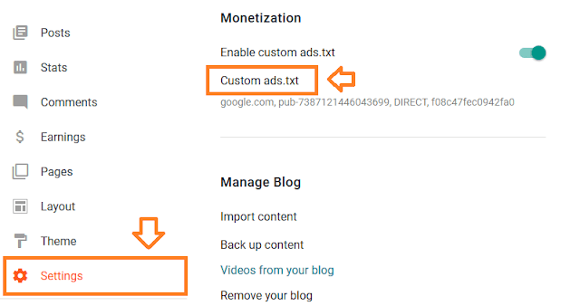How To Set Up Custom Ads txt in Blogger | Get AdSense Pub ID - Meer's World