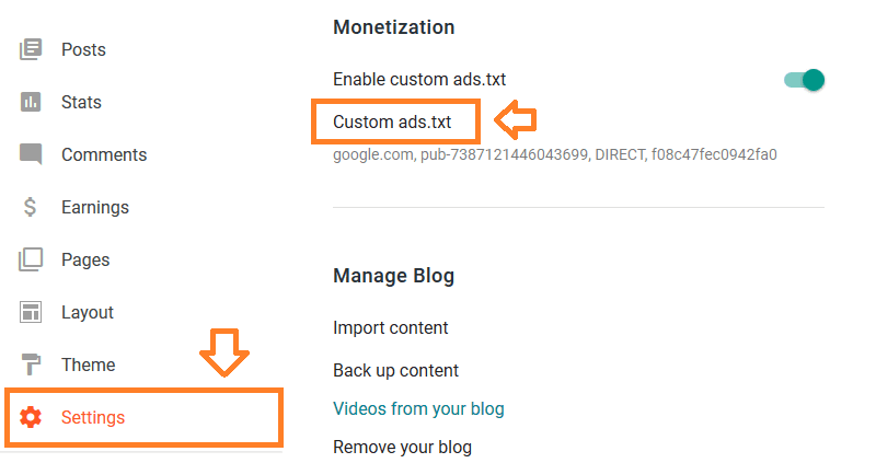 How To Set Up Custom Ads txt in Blogger | Get AdSense Pub ID - Meer's World