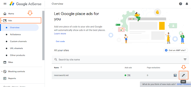 How To Disable/Turn-Off Google Adsense Auto Ads - Meer's World
