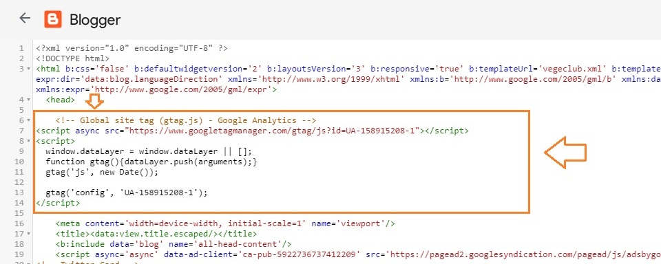 How To Find & Add Google Analytics Property ID On Blogger - Meer's World