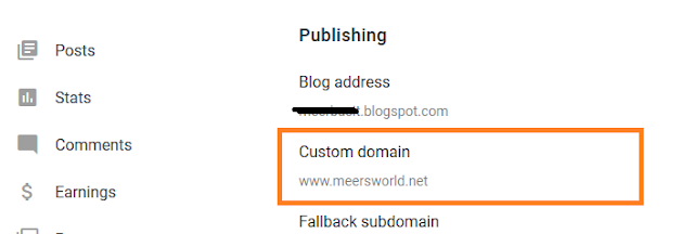 How To Redirect Blogspot To Custom Domain | Set Up A Third Party URL ...