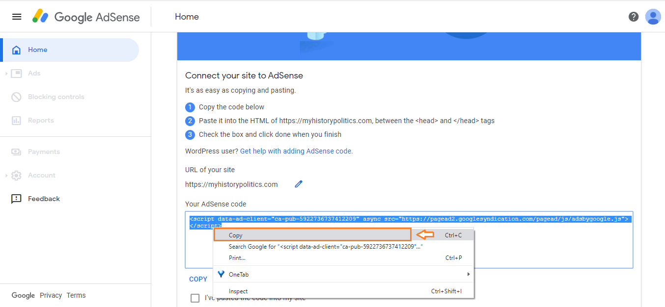 How To Display Google AdSense Ads In Blogger Blog | Monetize - Meer's World
