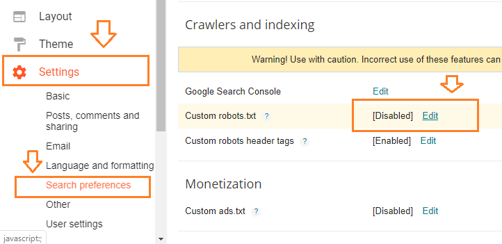 How To Add & Test Custom Robots Txt On Blogger | Blogger SEO - Meer's World
