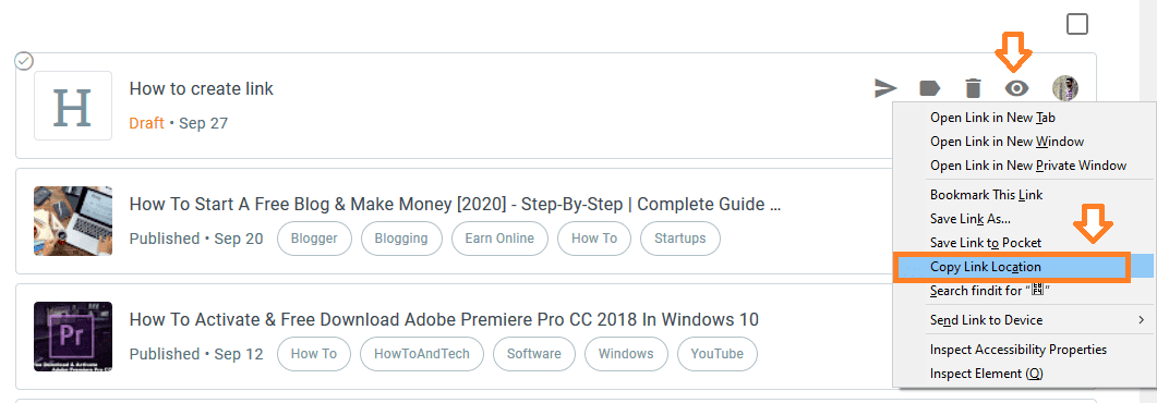 Blogger: How To Create A Link To Jump To A Specific Part Of Webpage ...