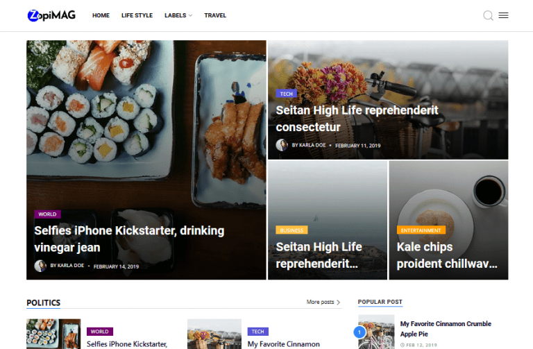 35+ News & Magazine Blogger Templates [2026] | Ads Ready