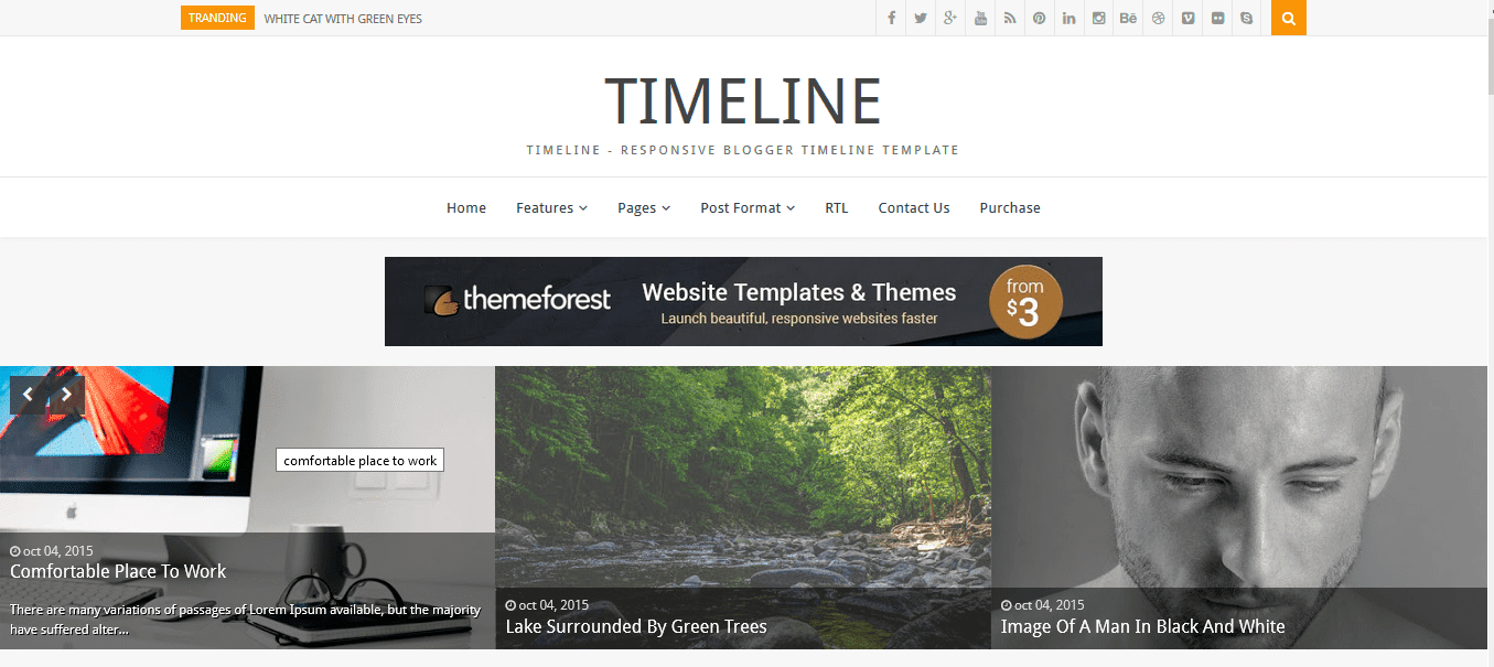 15+ Responsive Personal Blog [2022] Blogger Templates - Meer's World