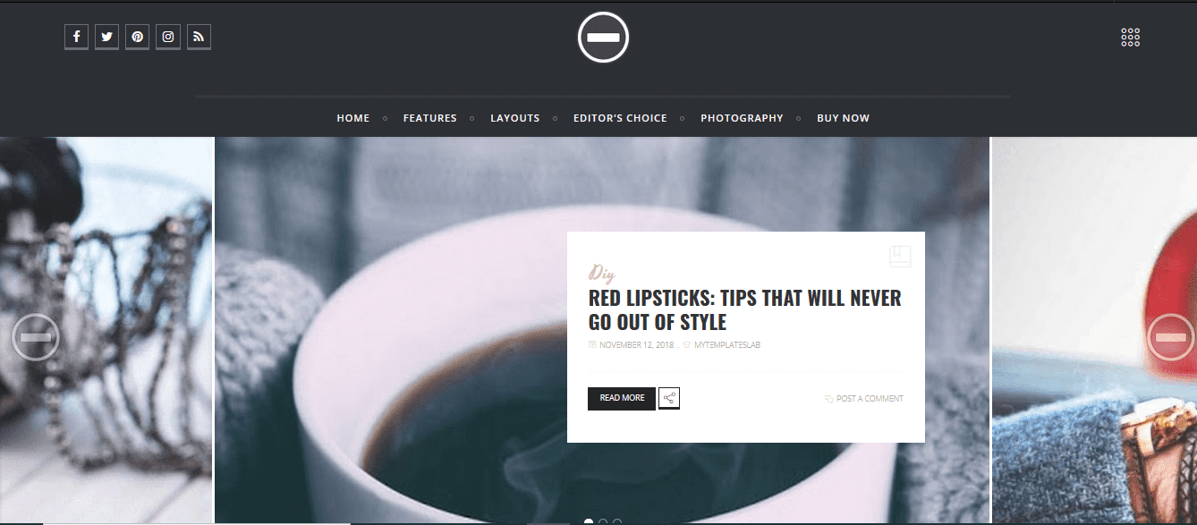 15+ Responsive Personal Blog [2022] Blogger Templates - Meer's World