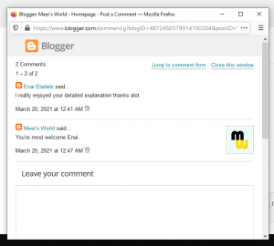 How to Hide Comments Box & Disable Comments on Blogger
