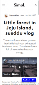 Simpl: A Multipurpose Personal Blogger Template with Grid Layout