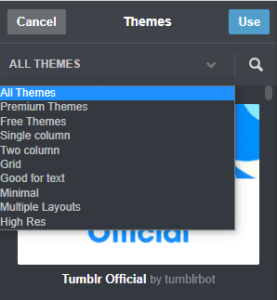 How To Change Your Default Tumblr Theme - Meer's World